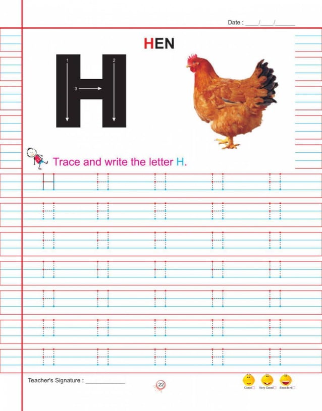 Capital writing Class - Nursery | PDF