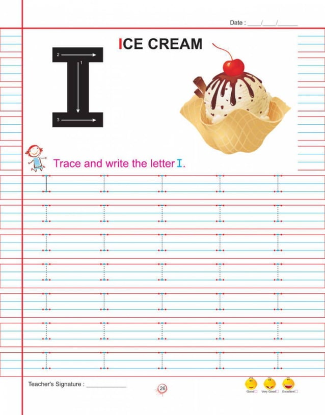Capital writing Class - Nursery | PDF
