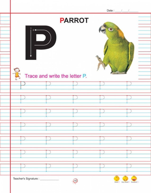 Capital writing Class - Nursery | PDF