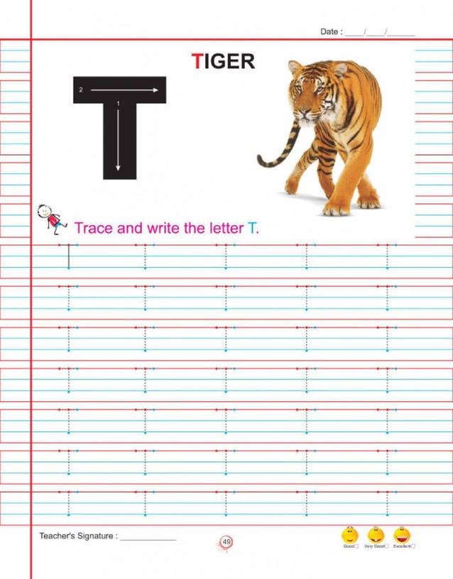 Capital writing Class - Nursery | PDF