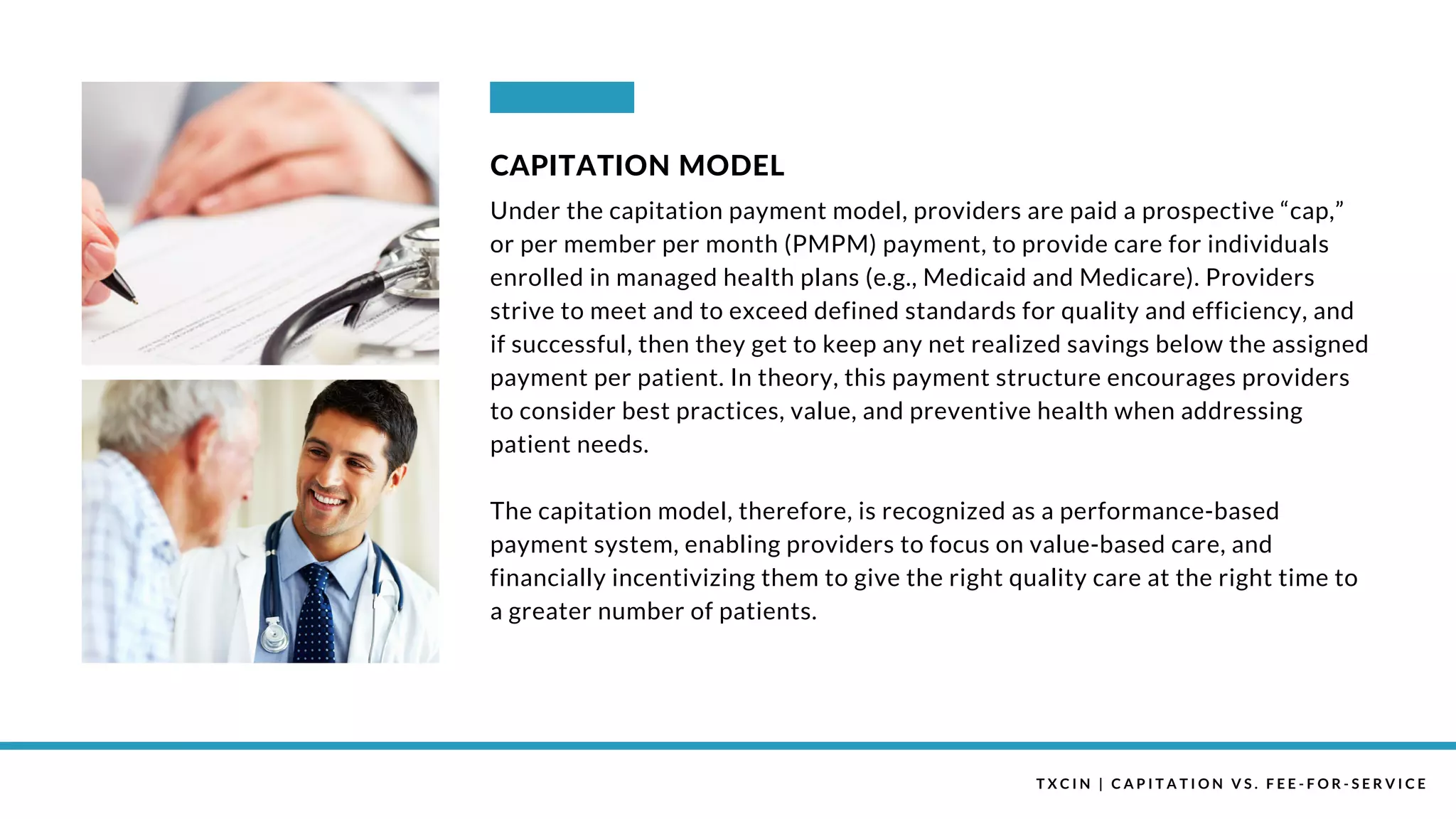 Capitation vs fee for service | PDF