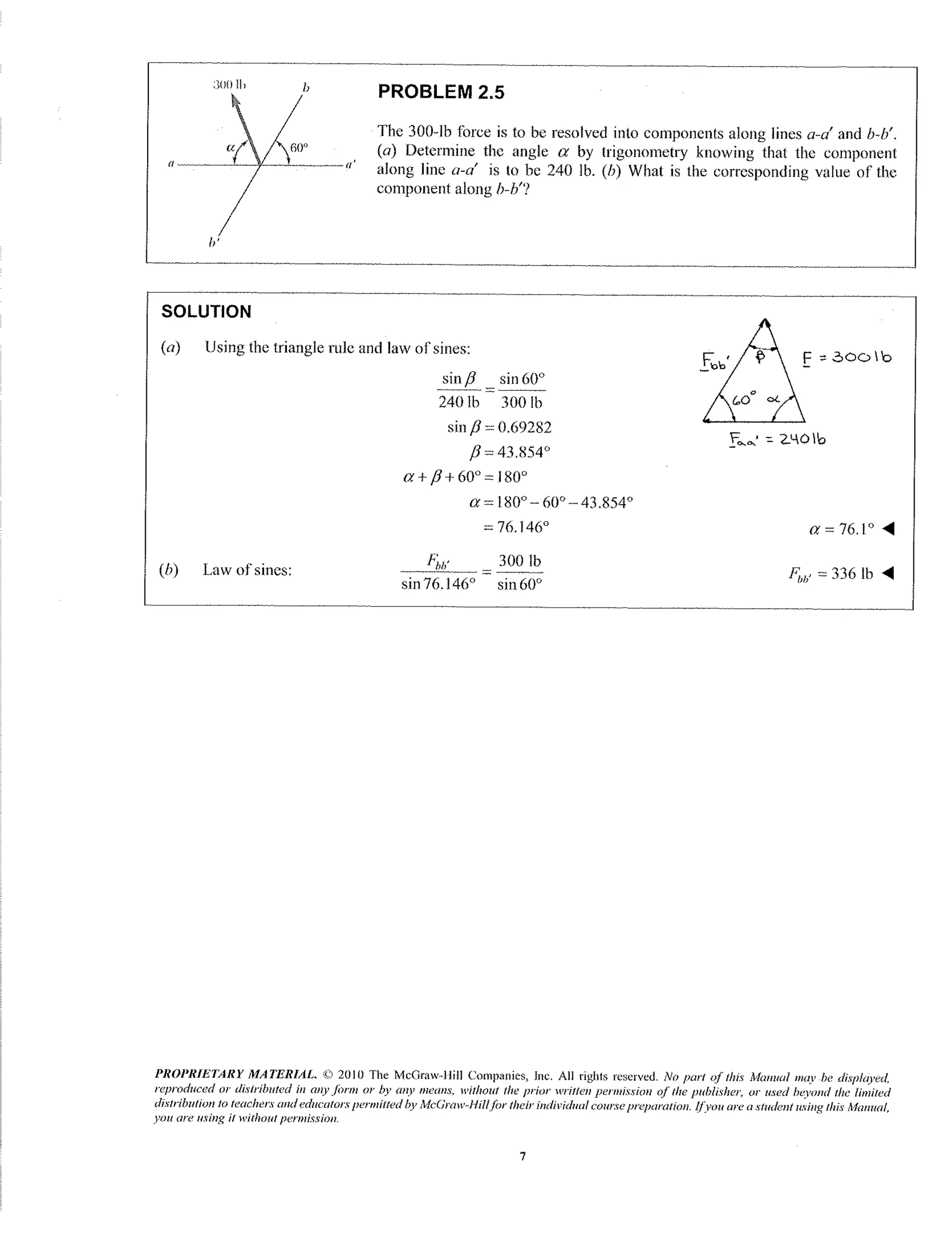 solucionario de estatica beer 9edicion - capitulo 2 | PDF