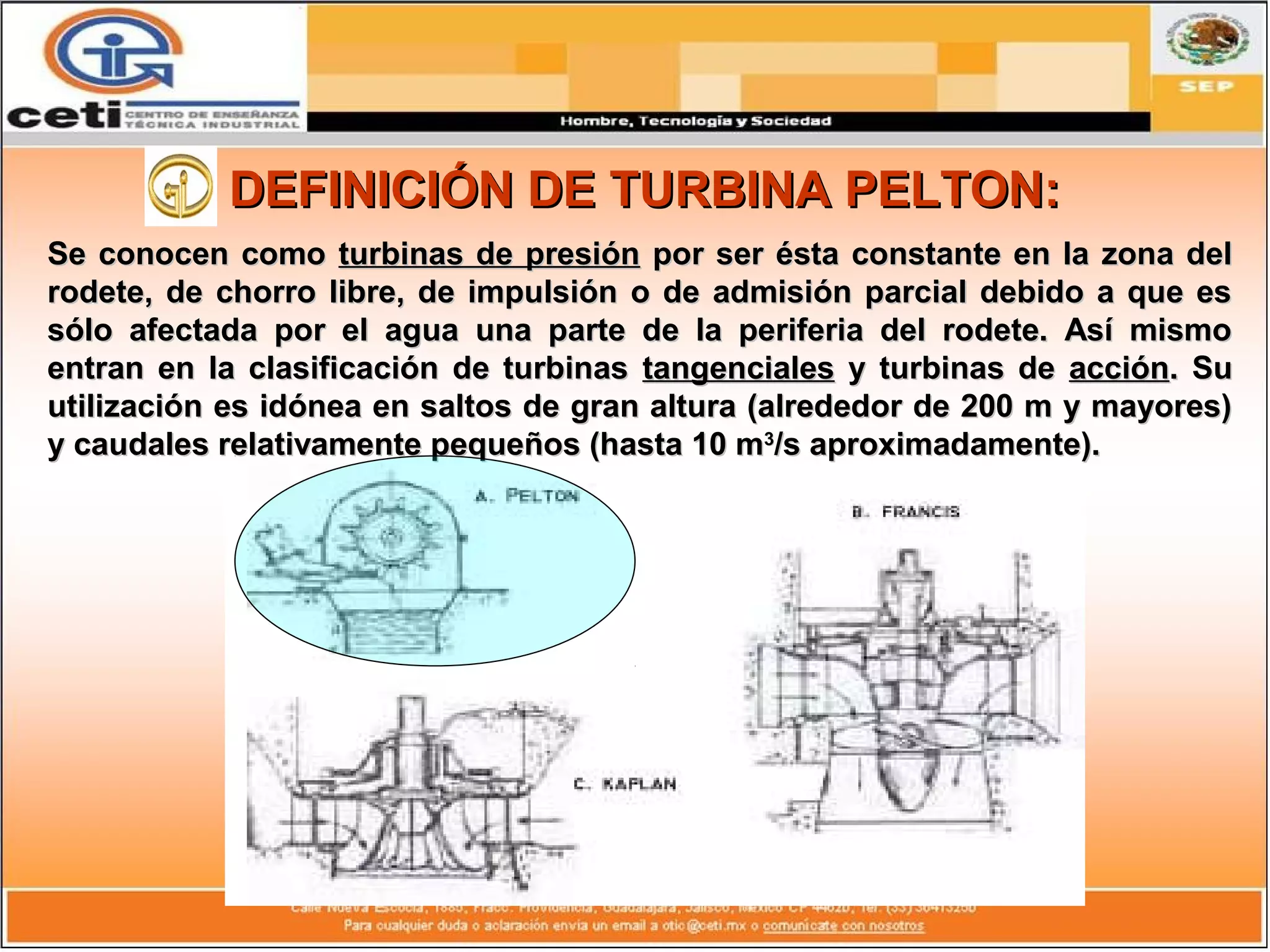 Capitulo 2 turbinas-pelton | PPT