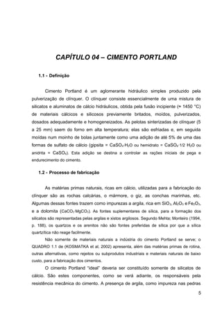 Capitulo 04 cimento portland | DOC