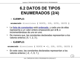 Tipos de datos definidos por el programador | PPS