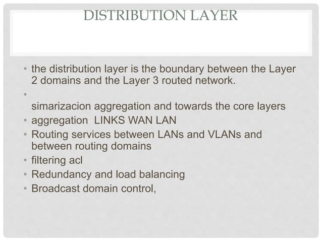 CCNA 4 Hierarchical Network Design | PPTX | Internet | Computing