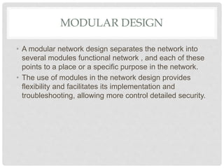 CCNA 4 Hierarchical Network Design | PPTX