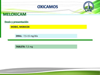 ANTIINFLAMATORIOS 2 UTE | PPTX | Digestive Disorders | Diseases and ...