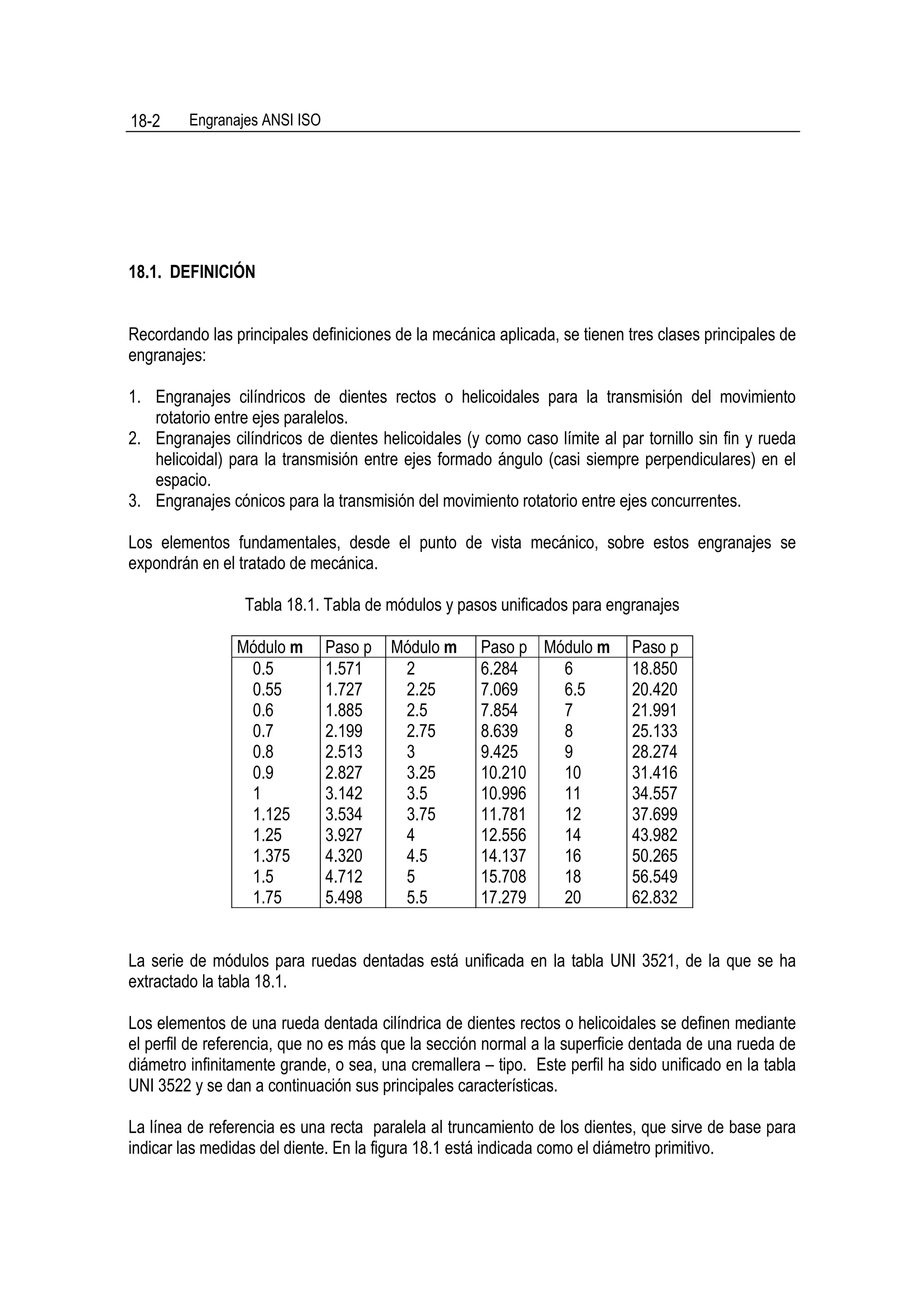 engranajes ANSI e ISO | PDF