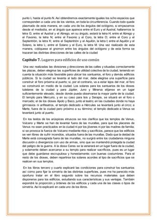 primer libro de vitruvio | DOCX