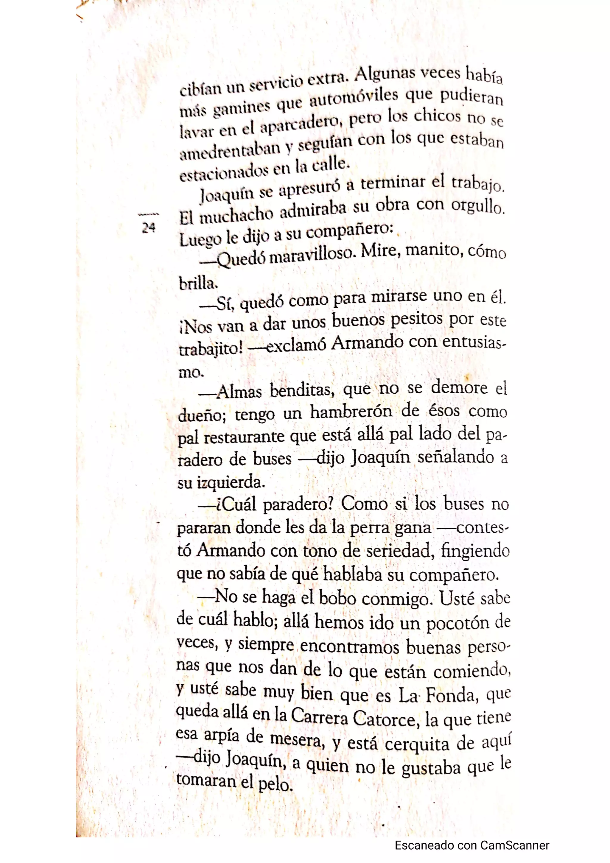 capitulo2.pdf aventuras de un niño de la calle. | PDF