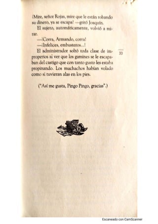 capitulo2.pdf aventuras de un niño de la calle. | PDF