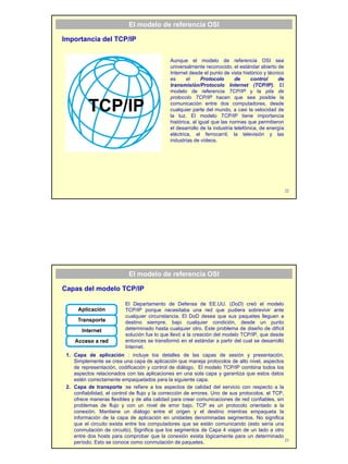TELECOMUNICACIONES- CAPITULO2: Modelo Osi ccna | PDF