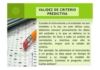 Capitulo 2 validez y confiabilidad | PDF