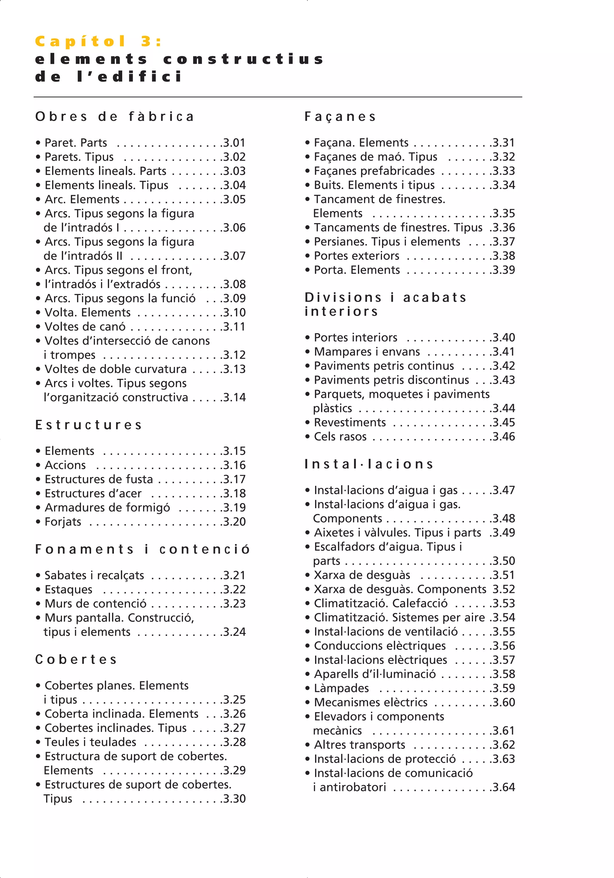 Capitulo 3 elementos constructivos de los edificios | PDF
