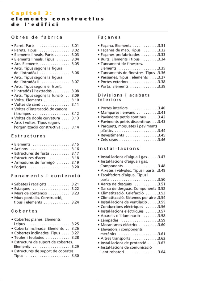 Capitulo 3 elementos constructivos de los edificios | PDF
