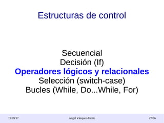 Programación 1: estructuras de control | PDF