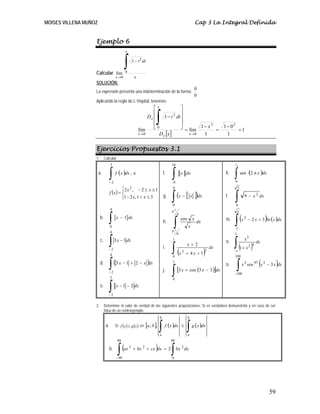 La Integral definida | PDF