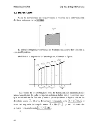 La Integral definida | PDF