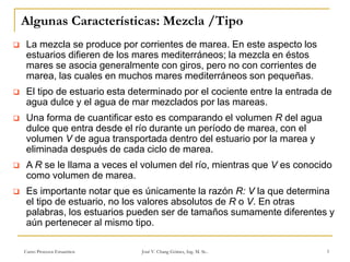 Capitulo 4 Clases de estuarios en el ambiente .ppt