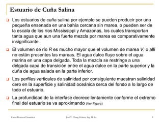 Capitulo 4 Clases de estuarios en el ambiente .ppt
