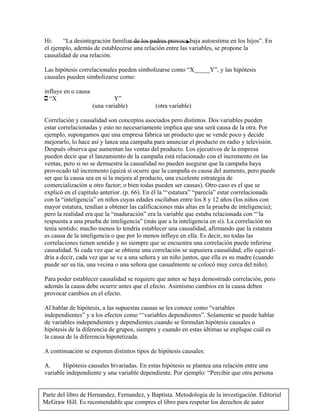 Capitulo 5 formulaciondehipotesis | PDF