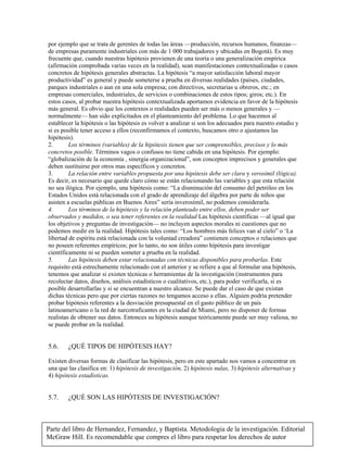 Capitulo 5 formulaciondehipotesis | PDF
