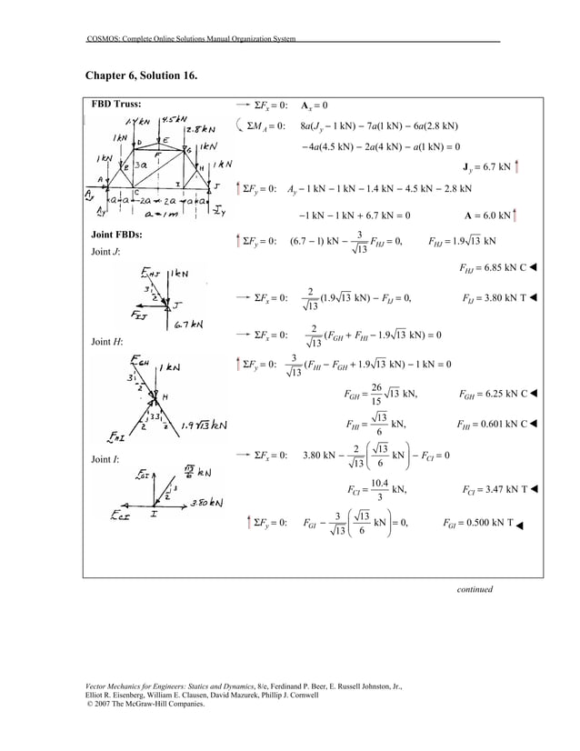 Capitulo 6 estatica | PDF