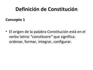 derecho constitucional.. formas | PPT