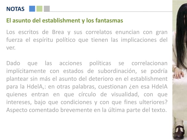 la amenaza fantasma, análisis del texto La cultura visual como fin de ...