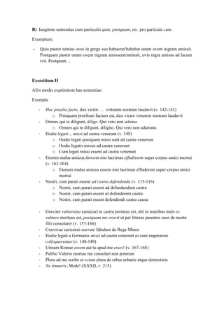 Capitulum XXXIII exercitia alia | DOCX