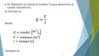 Cap iv hidraulica | PPT