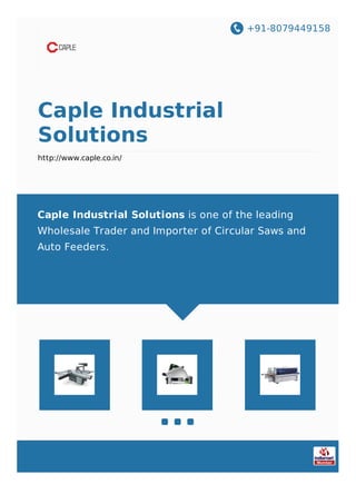 Caple industrial-solutions | PDF