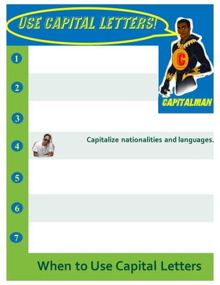 Rules for Using Capital Letters | PDF