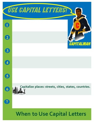 Rules for Using Capital Letters | PDF