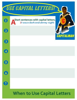 Rules for Using Capital Letters | PDF