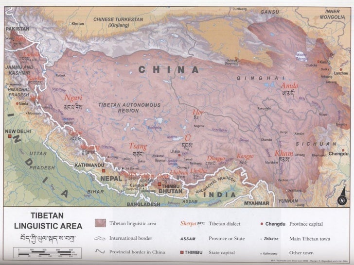 Favorite map of old Tibet including Amdo and Kham? : r/Buddhism