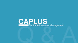 Caplus Corporate Presentation | PDF | Personal Taxes | Personal Finance