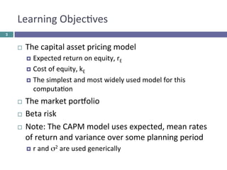 Capm | PPT