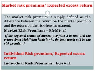 CAPITAL ASSET PRICING MODEL | PDF