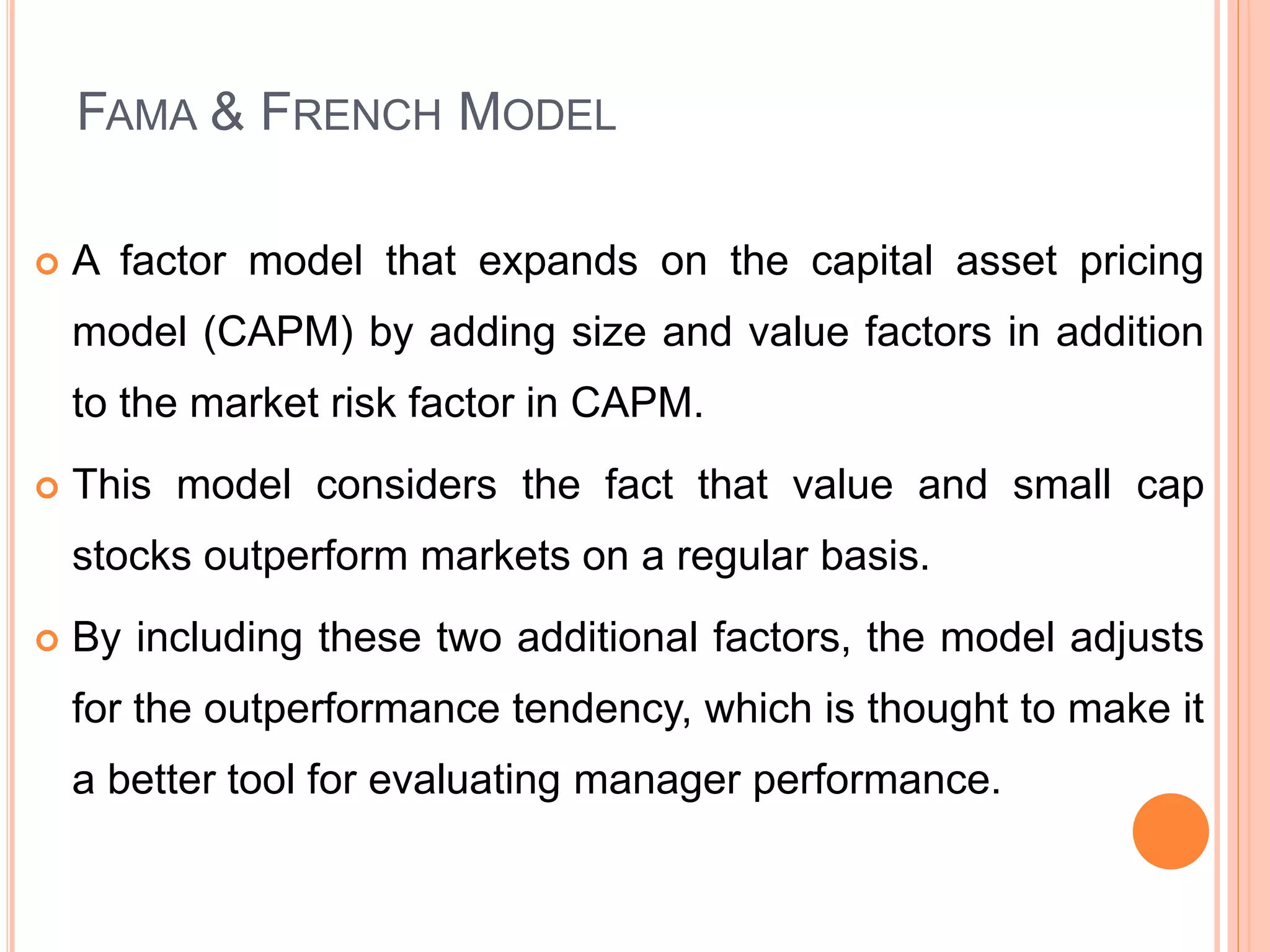 Capital Asset Pricing Model | PPTX