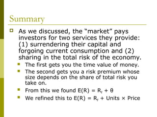 Capital asset pricing model and APT..ppt
