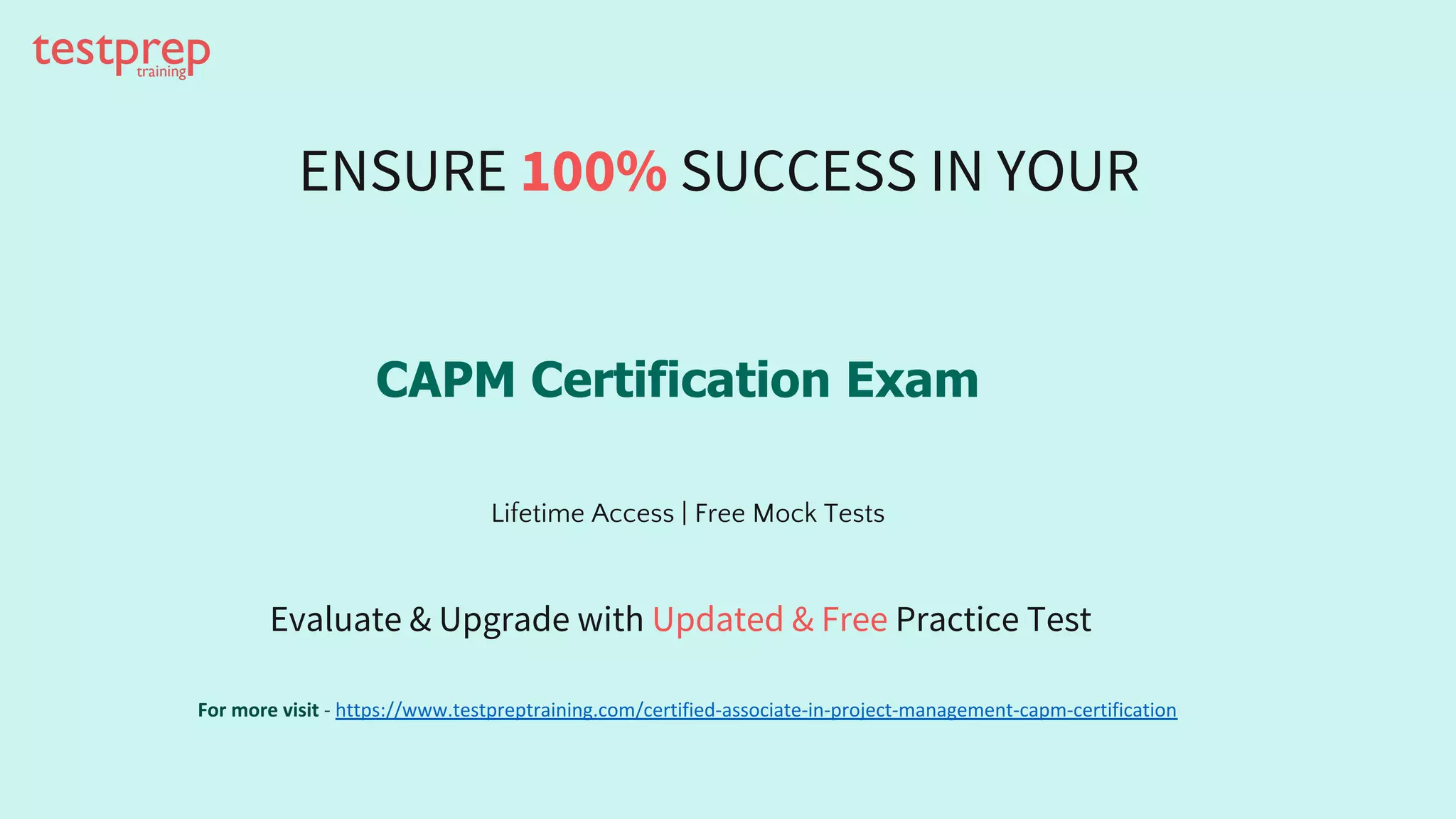 Certified Associate in Project Management (CAPM) Sample Questions | PDF