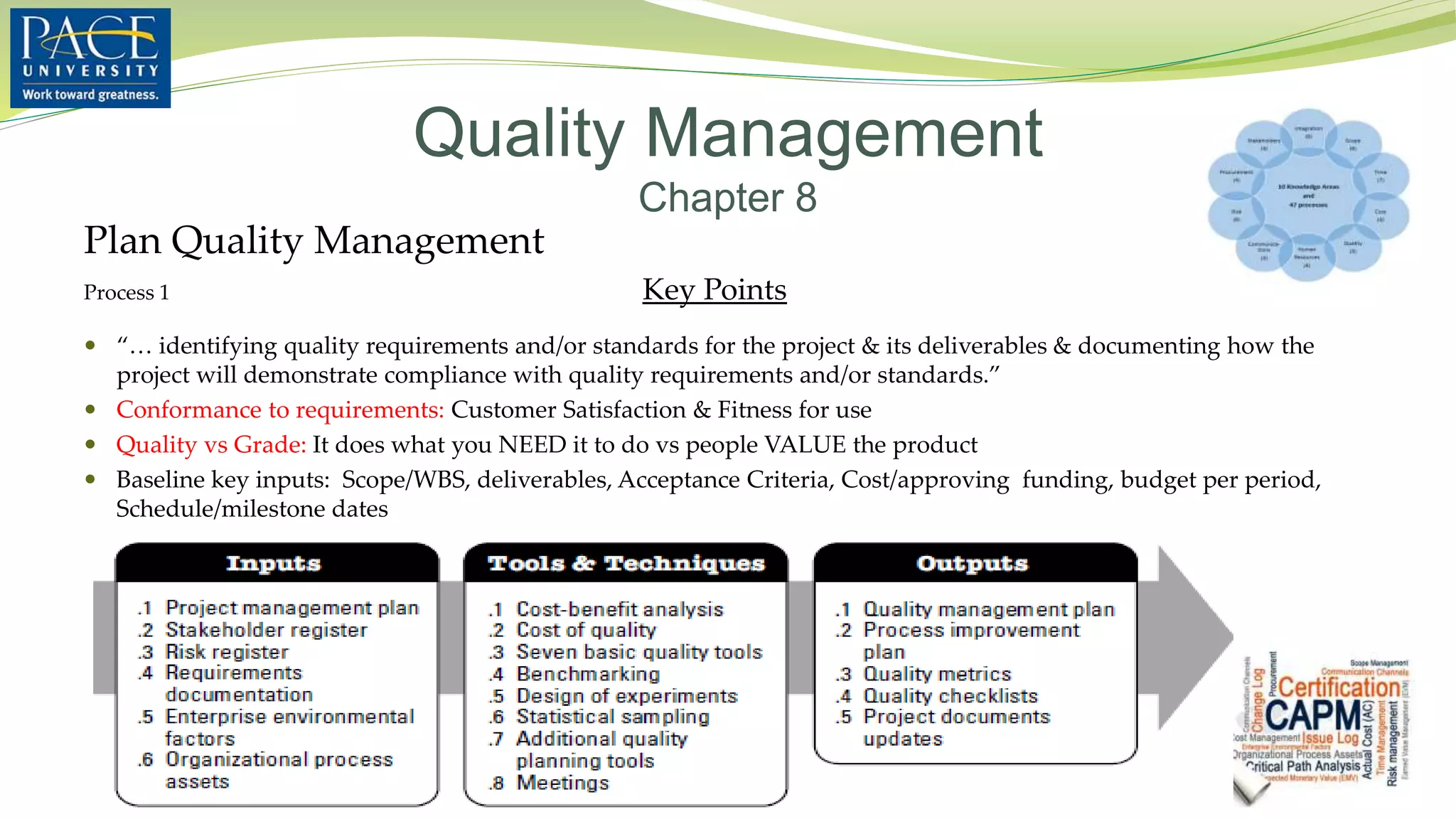 CAPM Week 3 Chapter 8 | PPT