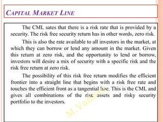 Capital Asset Pricing Model (CAPM) Model | PPTX