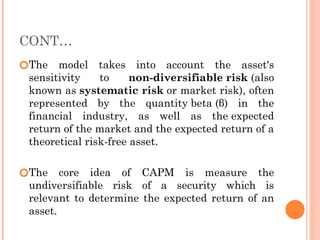 CAPM fjdjdjejwnssncjcidenwjdjdi PPT.pptx