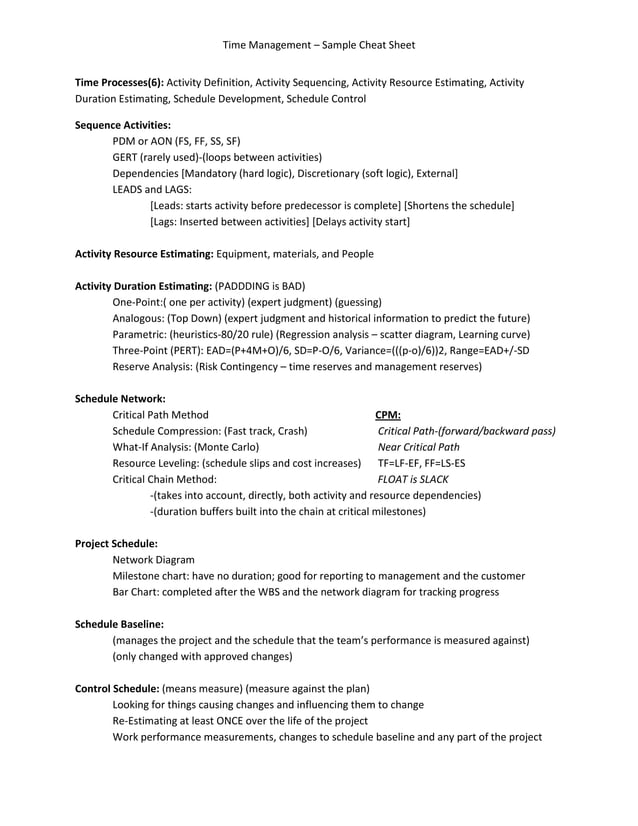 Capm process cheat sheet | PDF | Business | Business and Finance