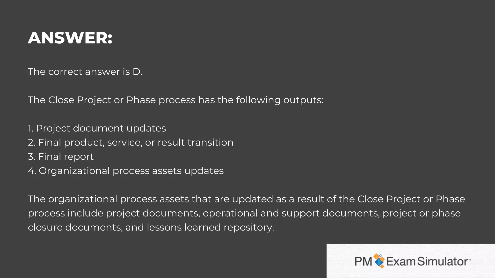 CAPM Sample Q and A | PPT