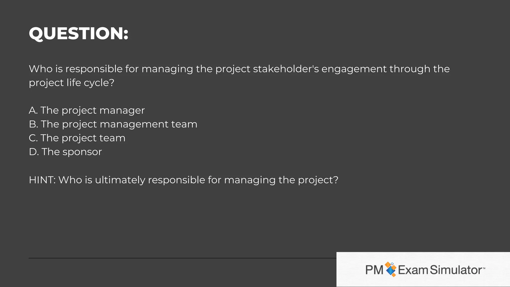 Free CAPM Exam Sample Question of the Week | PDF