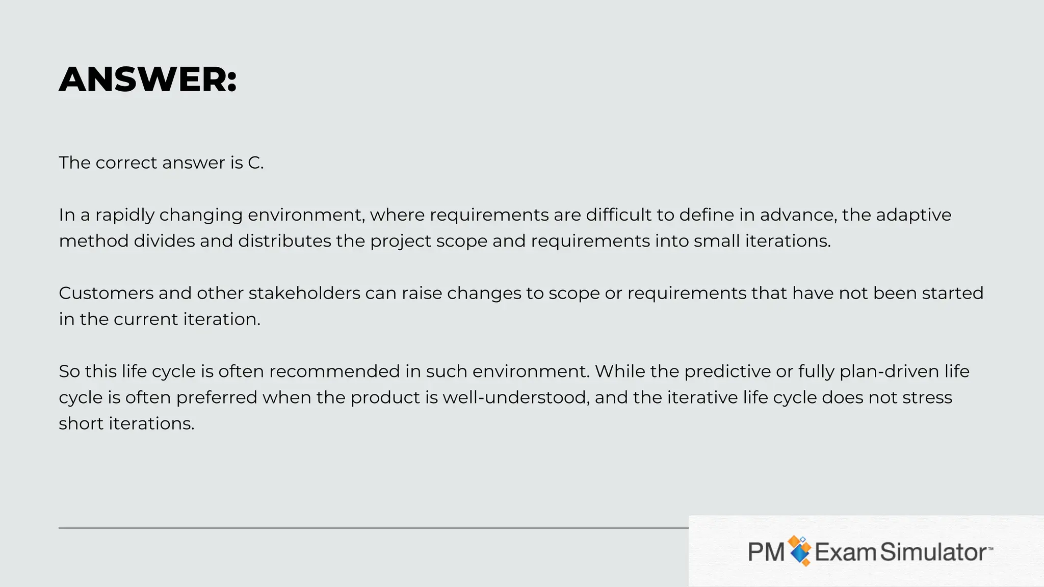 Free CAPM Exam Sample Question of the Week | PDF